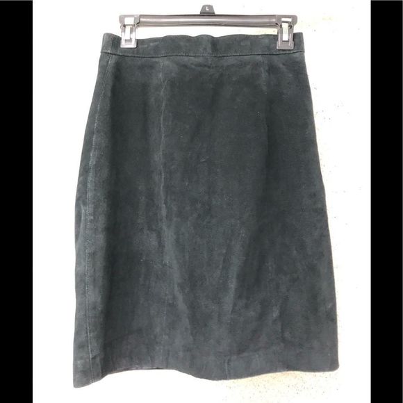 Express | Skirts | Vintage Express Suedeleatherskirt | Poshmark